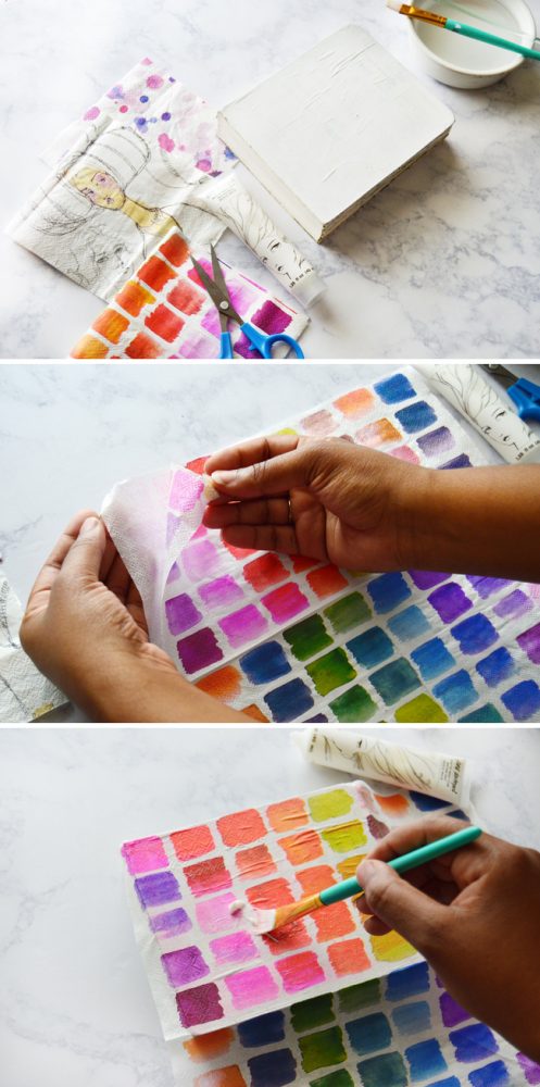How to Layer Using Collage Papers by Martice | Jane Davenport