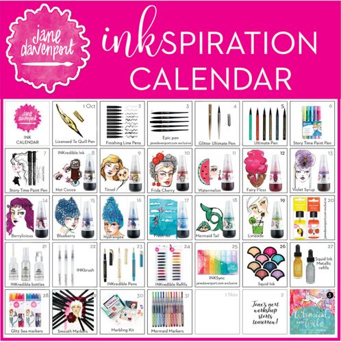 Inkspiration Calendar! | Jane Davenport