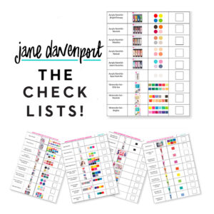 The Story So Far – Checklist update! | Jane Davenport