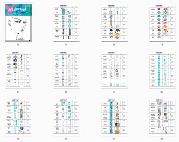 The Story So Far – Checklist update! | Jane Davenport