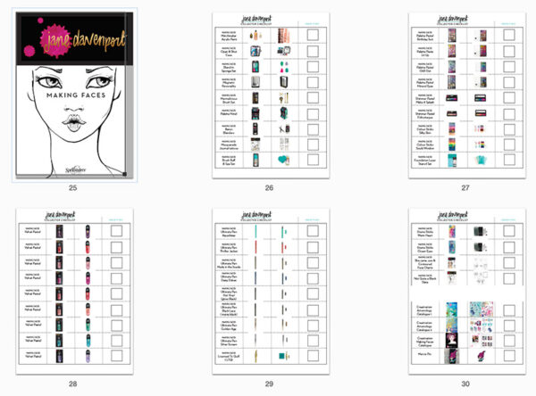 The Story So Far – Checklist update! | Jane Davenport