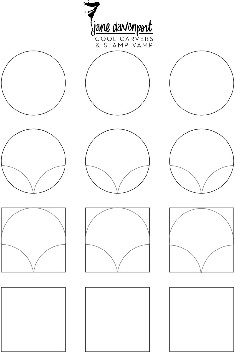 Cool Carver – make your own Stamps | Jane Davenport