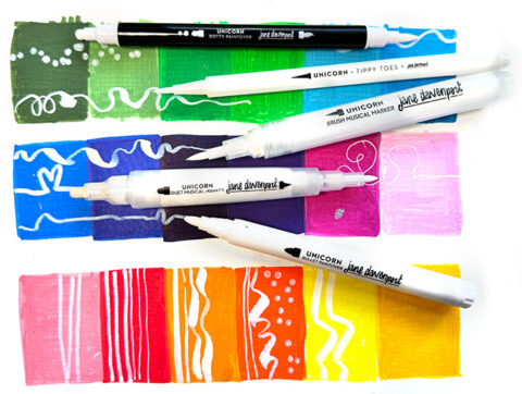 SOLD OUT!! Unicorn White Paint Pen Collection | 7 different nibs ...
